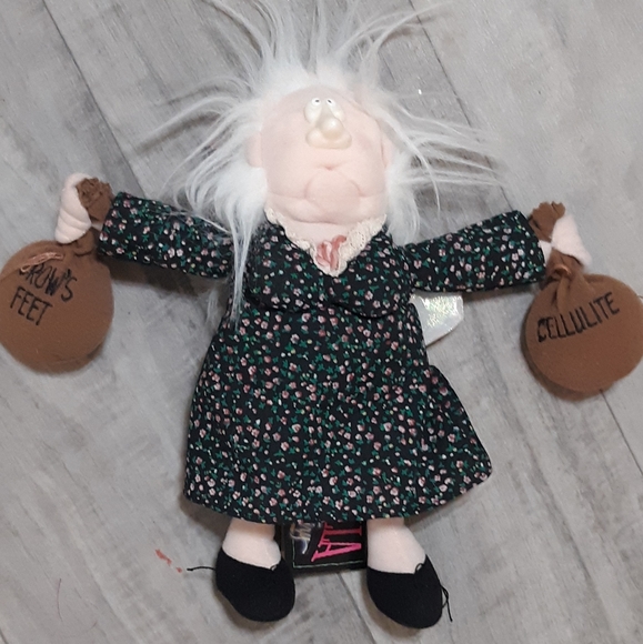 Hallmark | Accents | Hallmark Fairy Prunella Gift Doll Old Lady | Poshmark